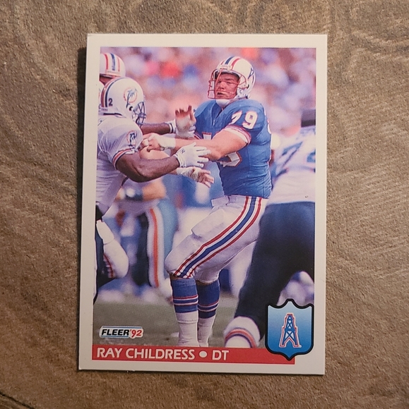 Other | Ray Childress Football Card | Poshmark